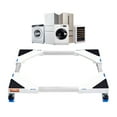KFFKFF Mini Adjustable Fridge Stand Washer 15-24"W Dryer Base Pedestal ...