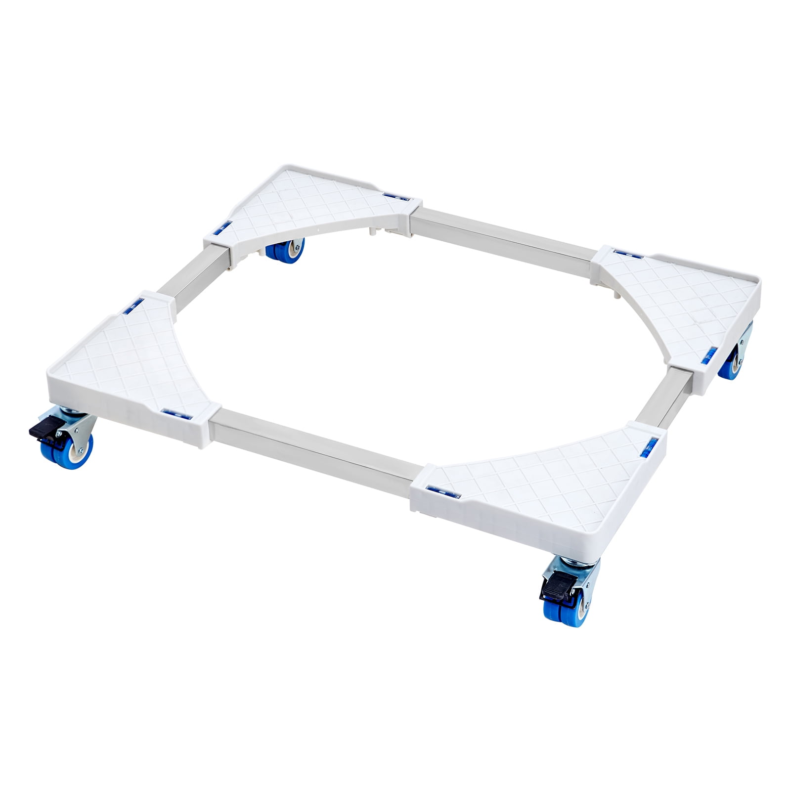 KFFKFF Mini Adjustable Fridge Stand Washer 15-24"W Dryer Base Pedestal ...