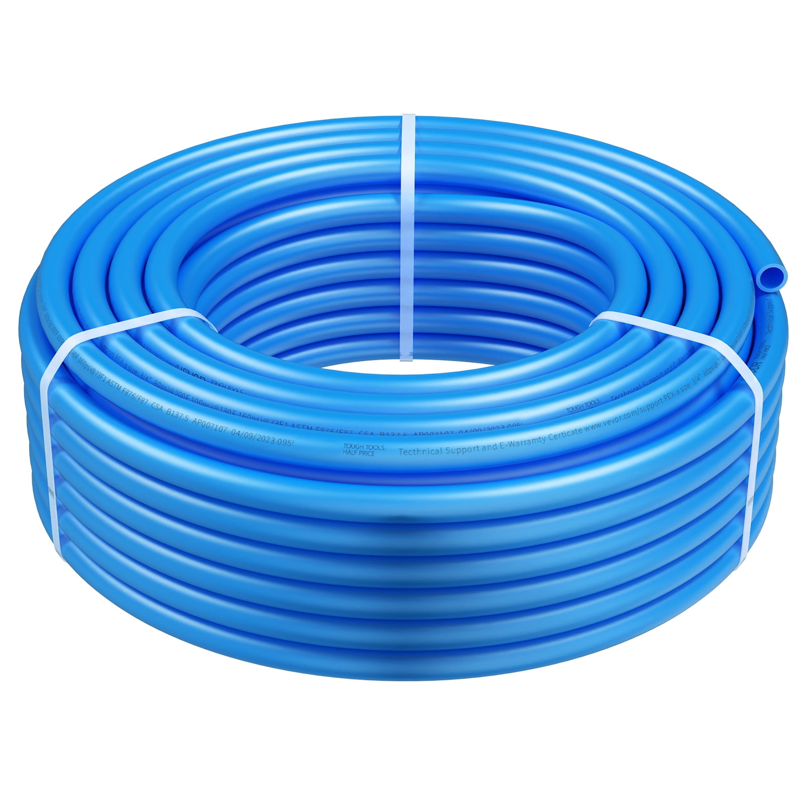 SKYSHALO PEX Tubing, 3/4 Inch by 100 Feet, PEX-A Flexible Water Pipe ...