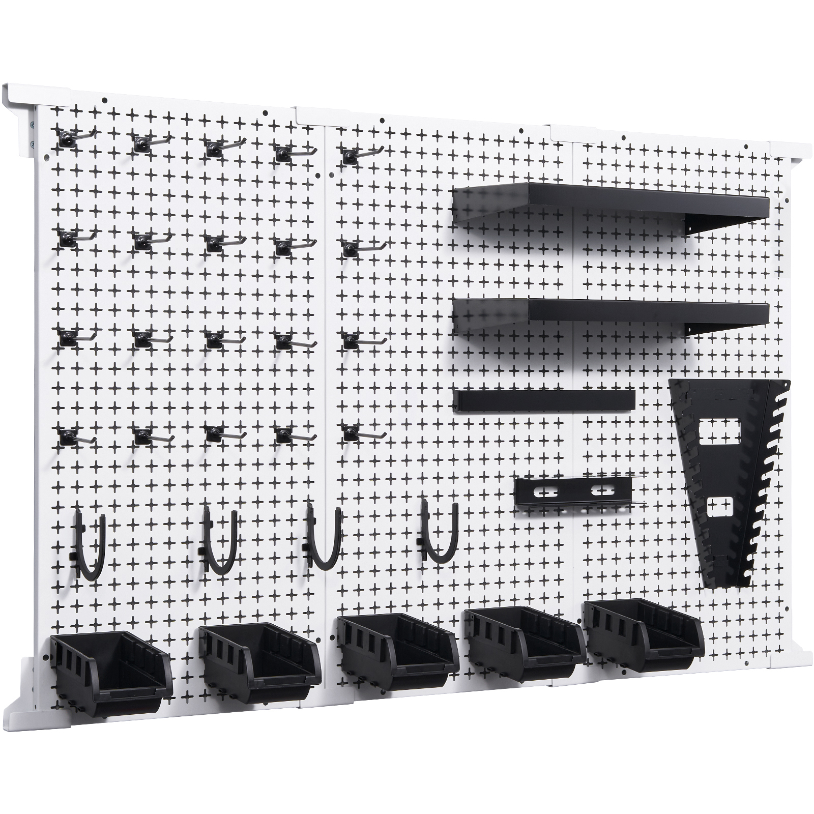 Triton Products® LOCBOARD LB2-S Pegboard,Square,42-1/2 in H x 24 in W ...