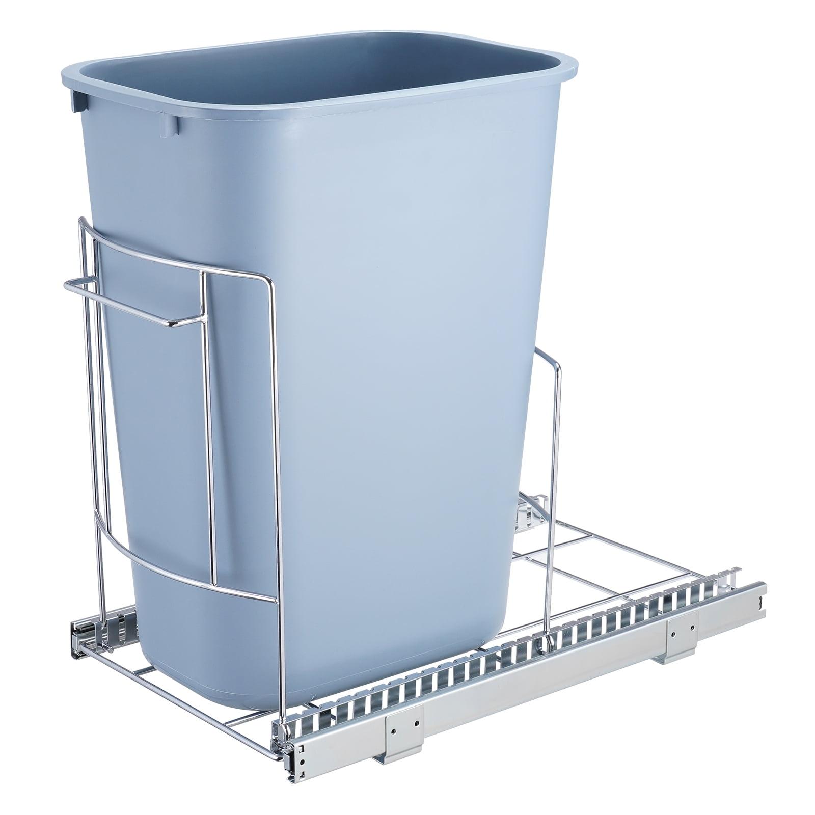 SKYSHALO Pullout Waste Container,Under Mount Kitchen Waste Container ...