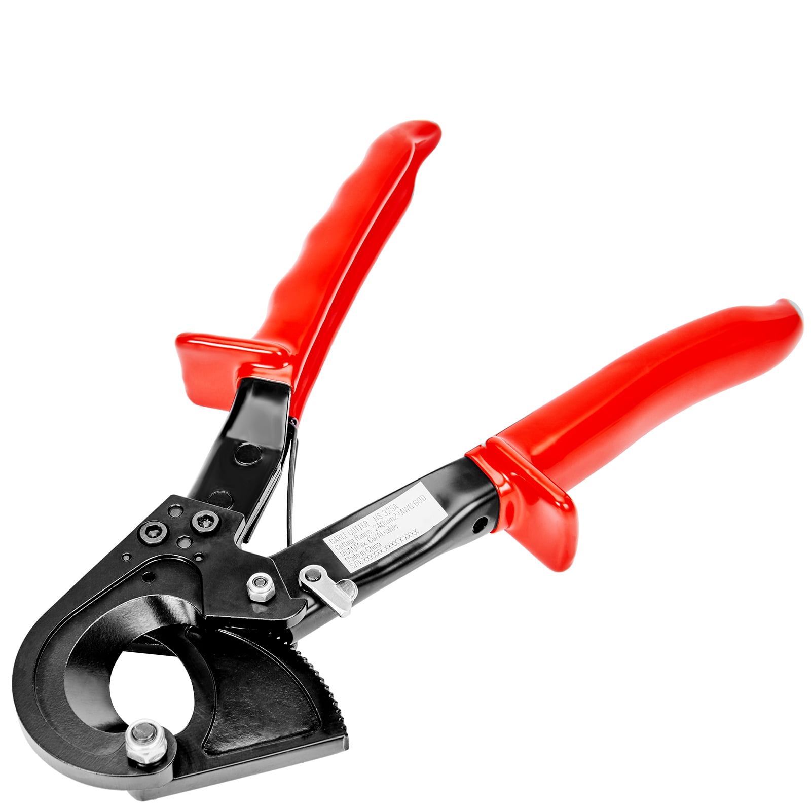 KFFKFF Ratcheting Cable Cutter, 10" Ratchet Wire and Cable Cutter, Cut ...