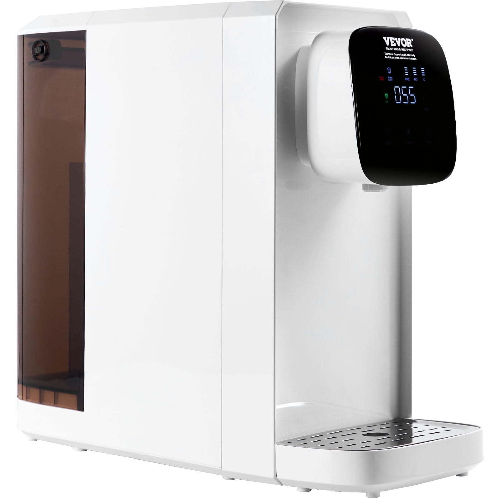 KFFKFF Countertop Reverse Osmosis System, 5-Stage Purifier with UV ...