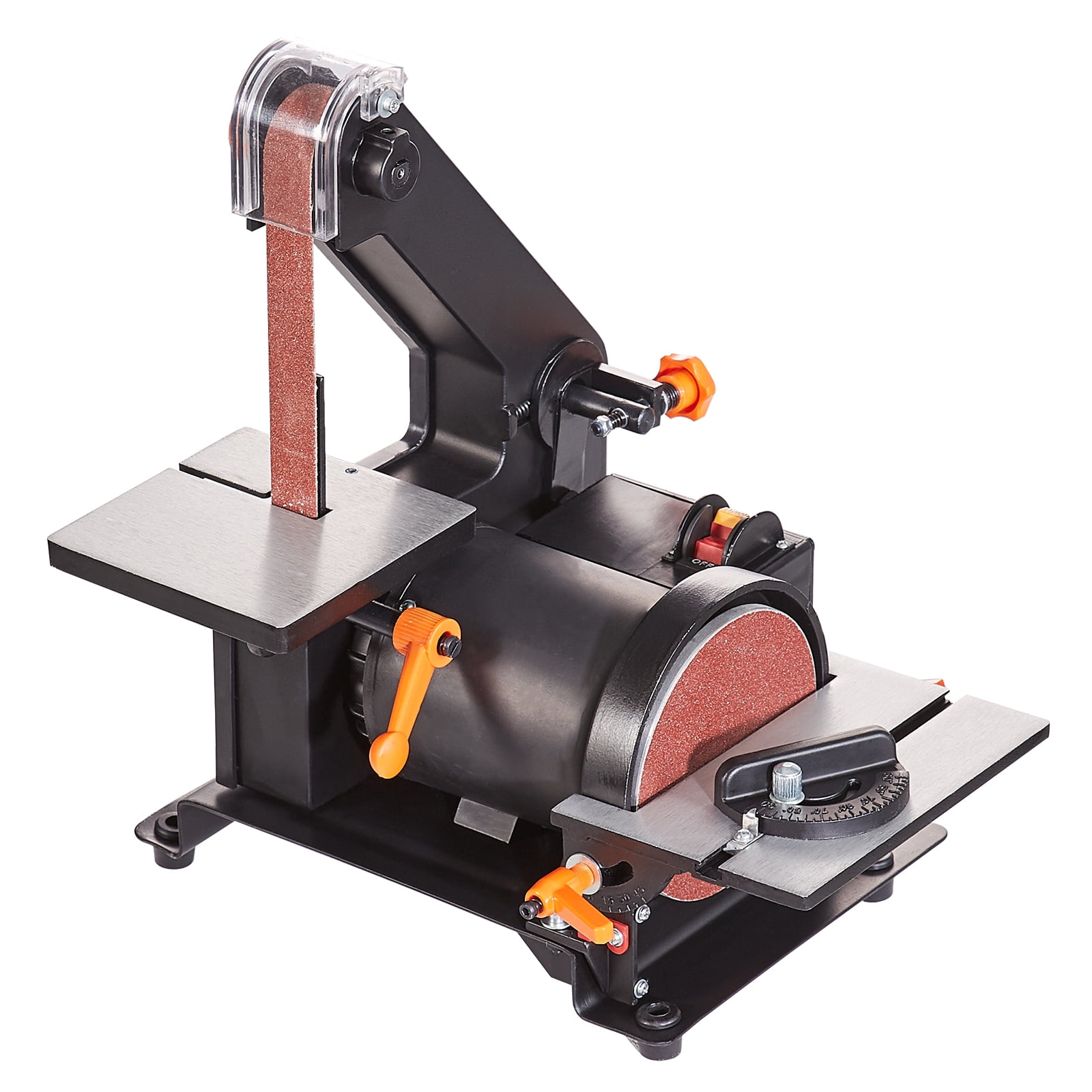 SKYSHALO Sander, Powerful Woodworking Benchtop Sander with 0-45 ...