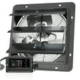 SKYSHALO Shutter Exhaust Fan Shop Exhaust Fan 12'' Remote Control Wall ...