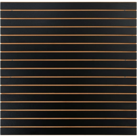 KFFKFF Slatwall Panels Heavy Duty 24"H x 48"L Garage Wall Organizer Set ...