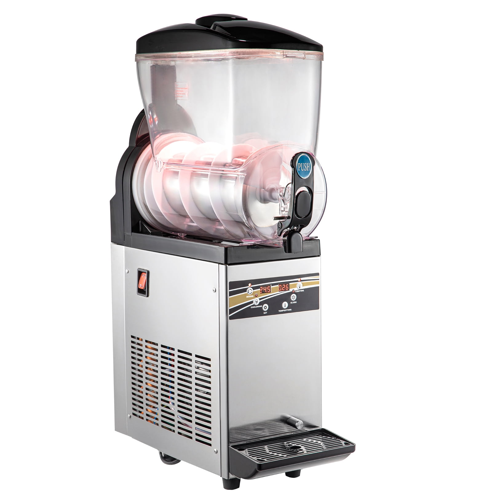 SKYSHALO Slush Frozen Drink Machine, 15l Tank Commercial Margarita ...