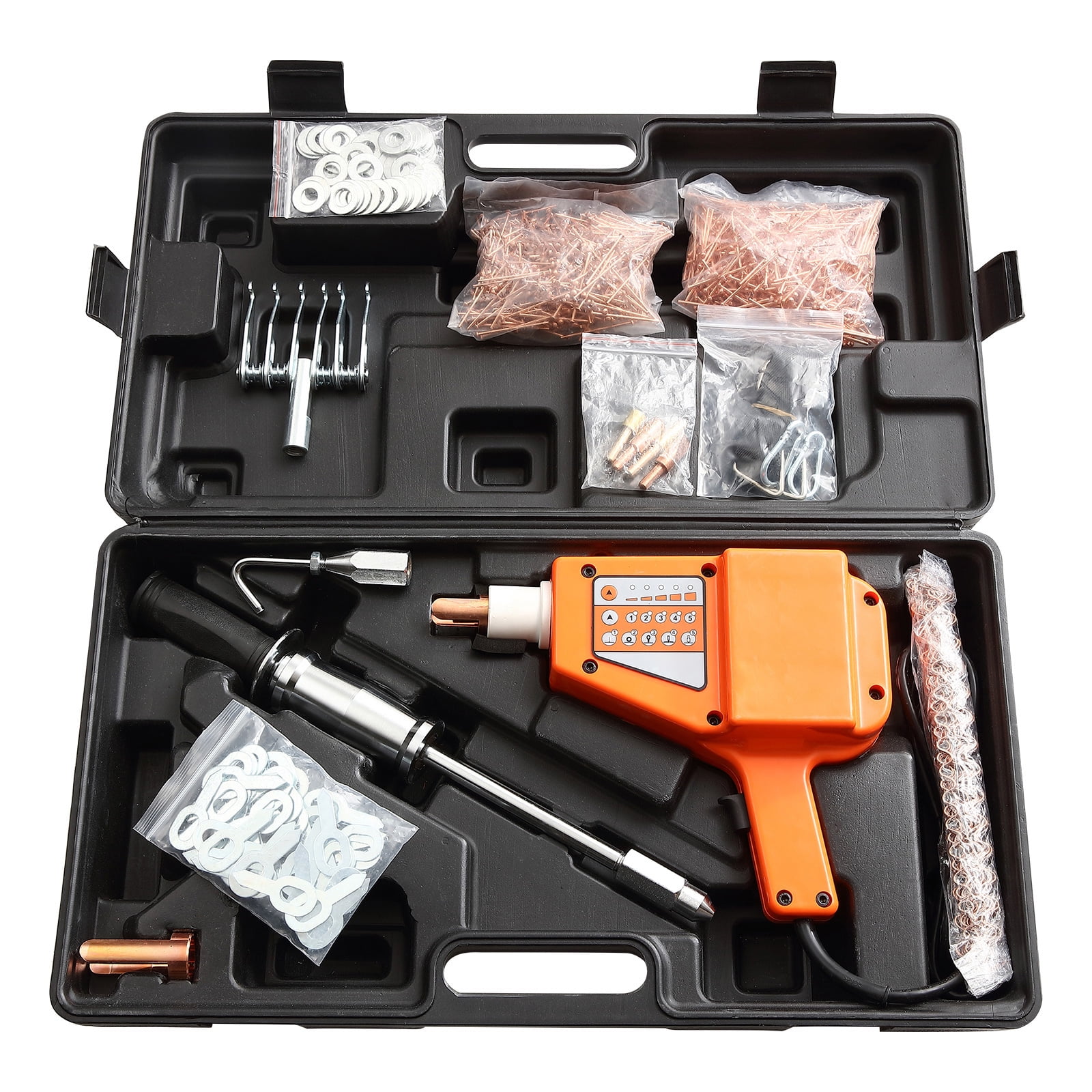 KFFKFF Spot Welding Kit for Dent Removal, 800W, 5 Modes, Includes 13 ...