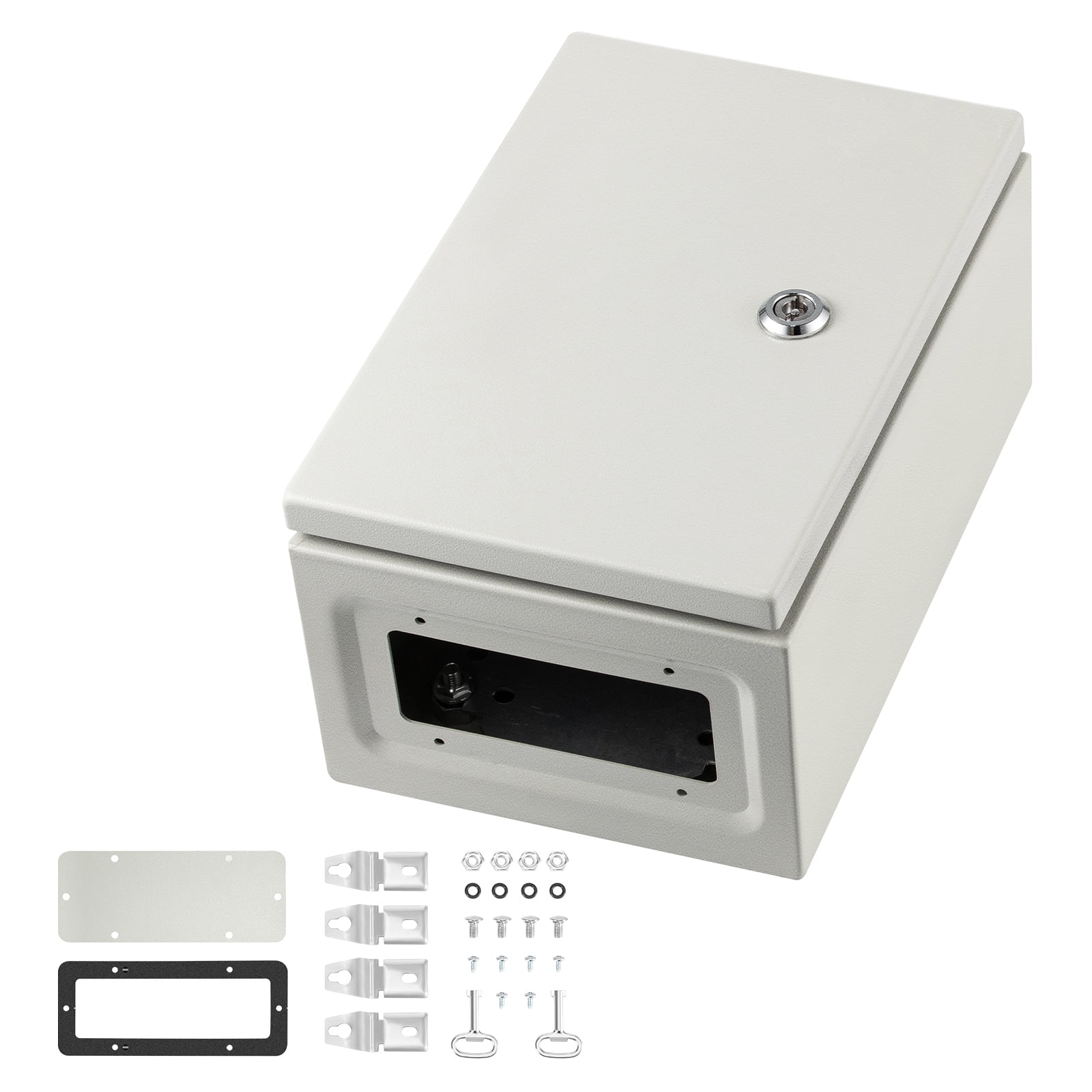 SKYSHALO Steel Electrical Box 12” x 8” x 6” Electrical Enclosure Box ...