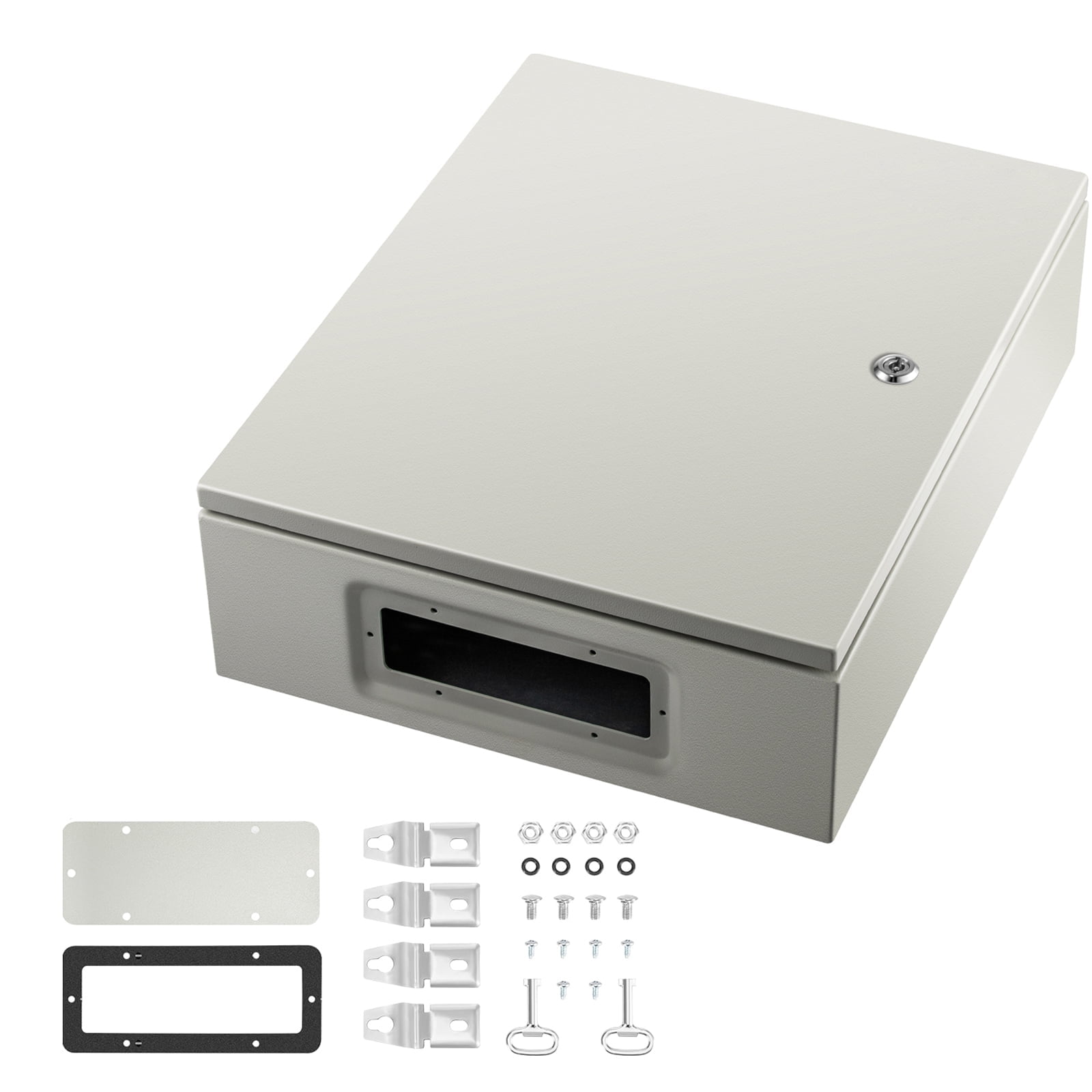KFFKFF Steel Electrical Box 20” x 16” x 6” Electrical Enclosure Box ...
