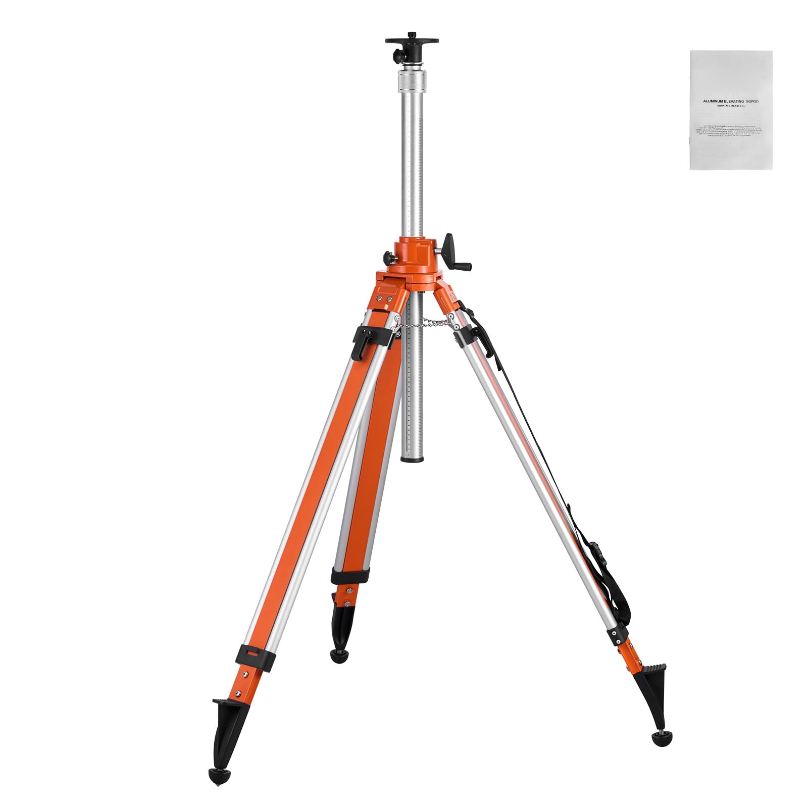SKYSHALO Survey Tripod Stand, 5/8"-11 Thread, Adjustable Height 45.07 ...