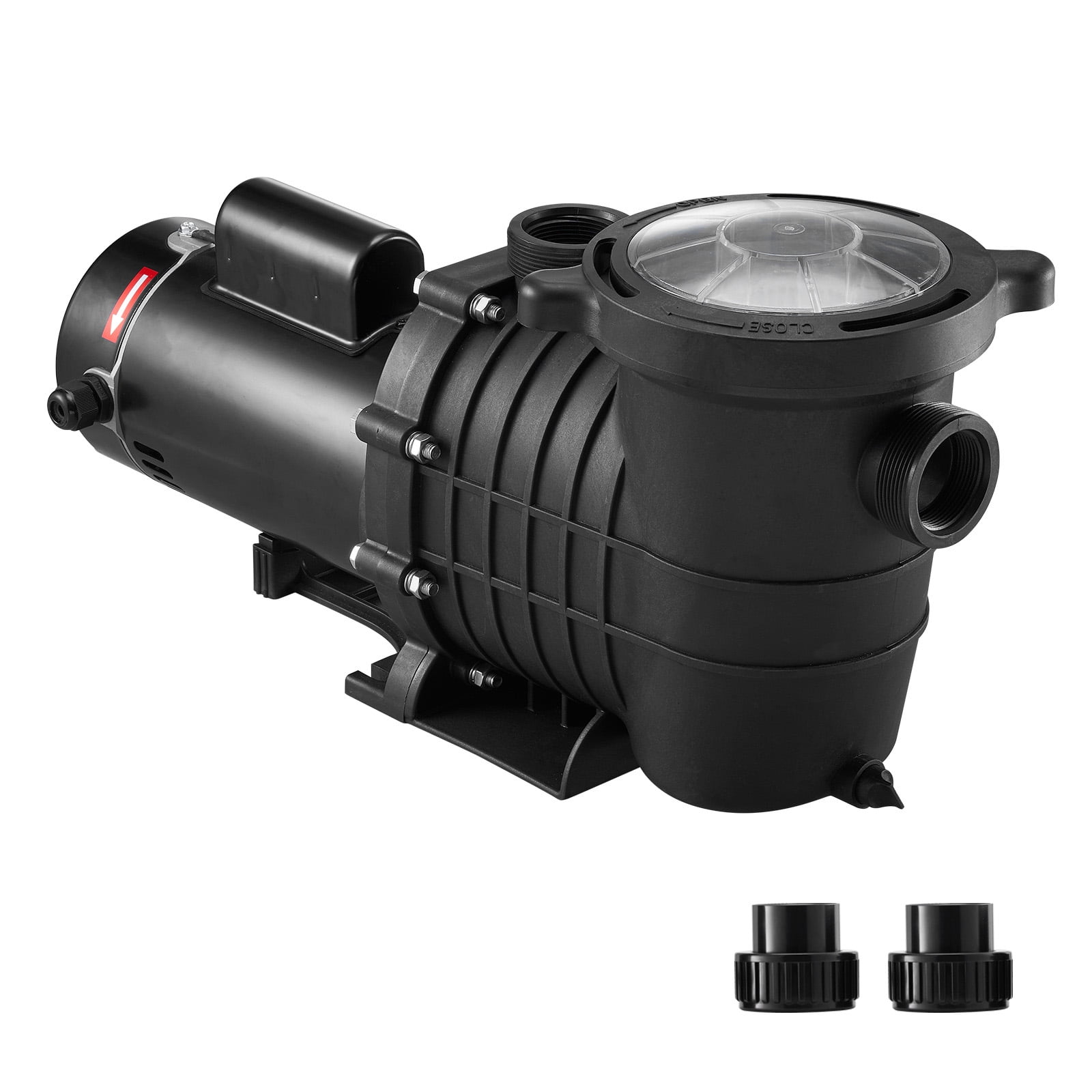 SKYSHALO Swimming Pool Pump, 2 HP 230 V, 1500 W Double Speed Pump for ...