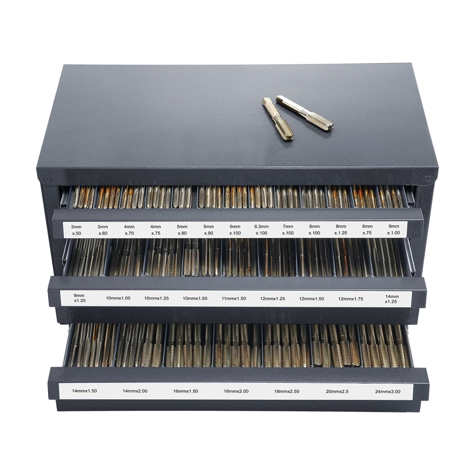 KFFKFF Tap Dispenser Cabinet, Three-Drawer Tap Organizer Cabinet for ...