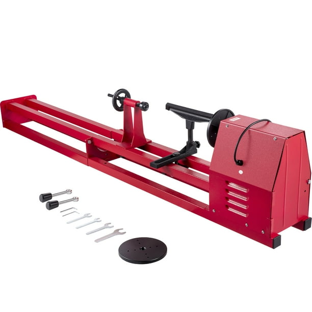 SKYSHALO Wood Lathe, 14”x51” Power Lathes, 1 Phase Benchtop Lathe, 1 HP ...