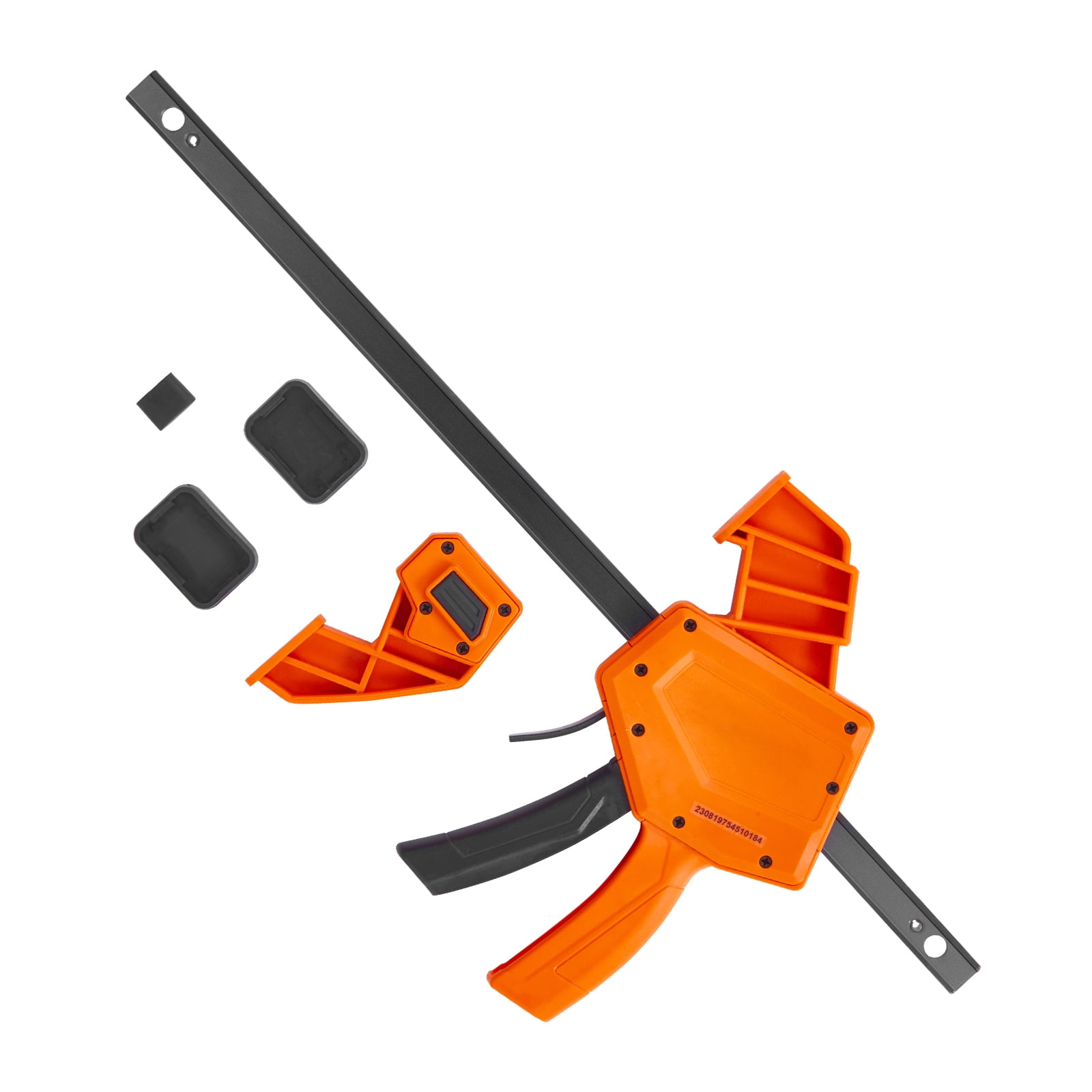 KFFKFF Woodworking Bar Clamps, 2-Pack 12" Clamp/Spreader Combo, Swift-Adjust F Clamp, 300 lbs ...