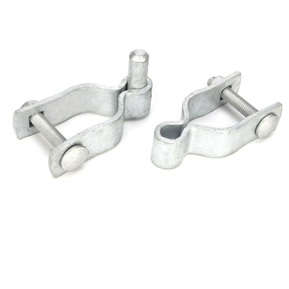 SKYSONIC 1-5/8" 1-5/8" Chain Link Fence Gate Post Hinge 2 Pack, Chain ...