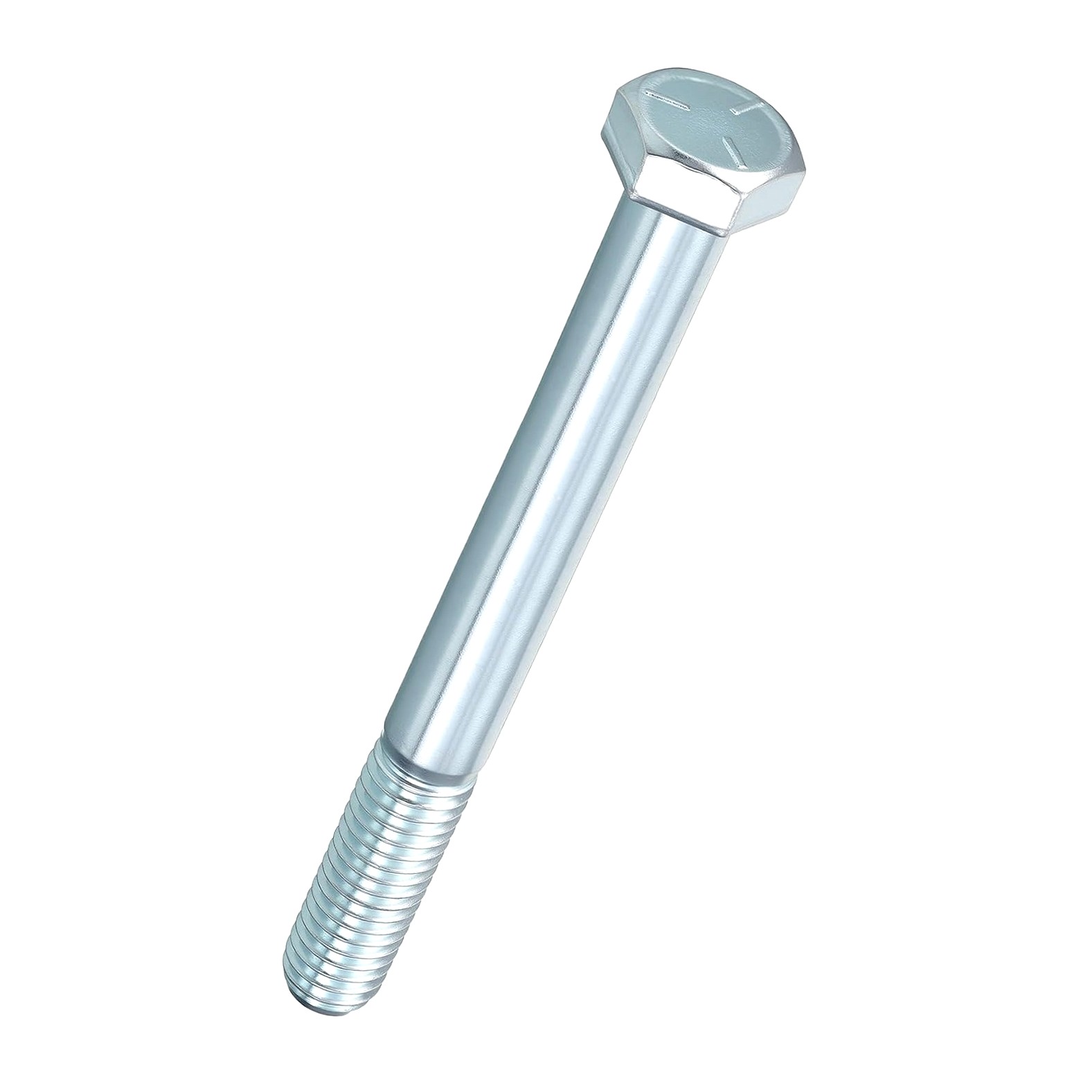 SKYSONIC 10 Pieces Hex Screws Bolts - [1/2"-13x5] Carbon Steel Grade 5 ...