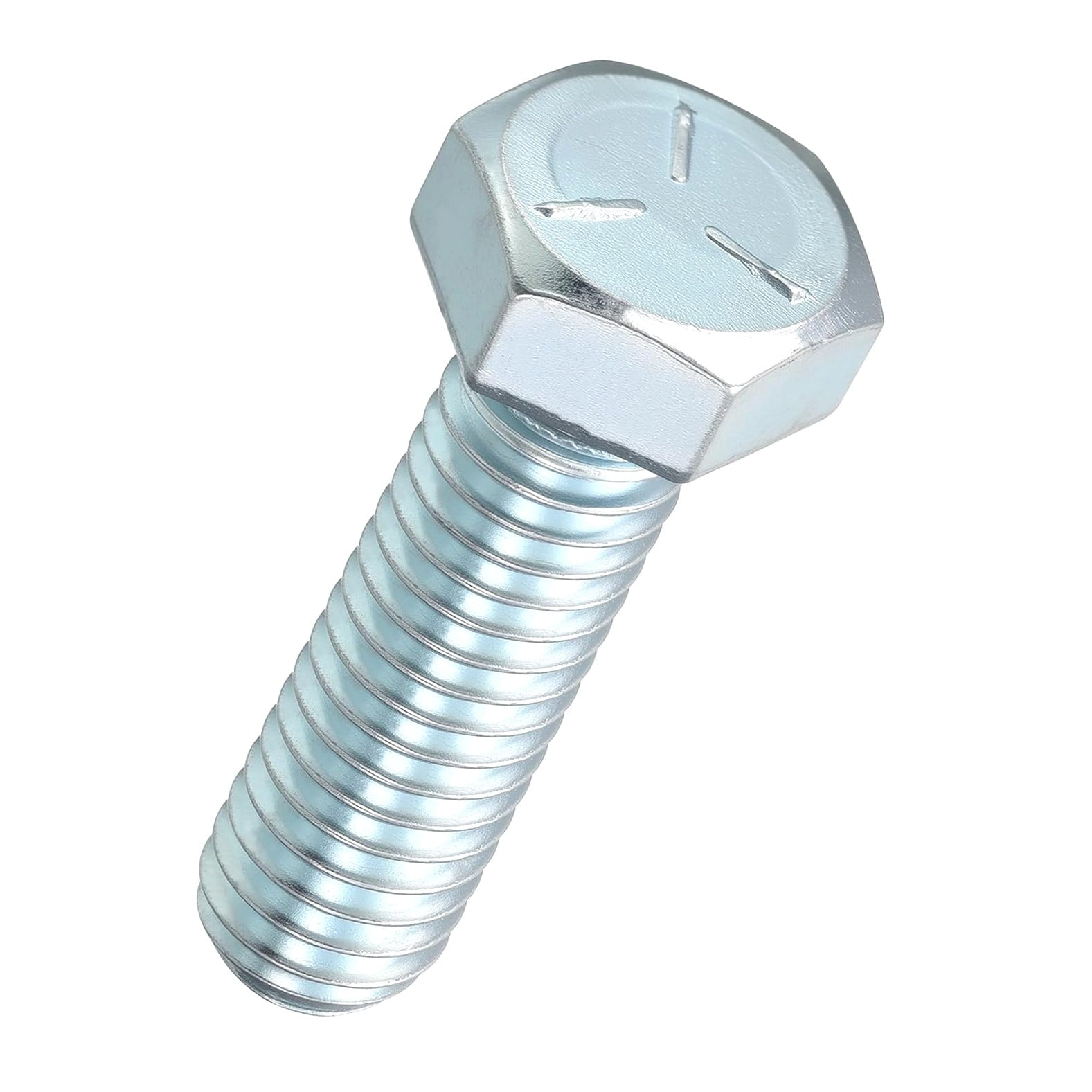 SKYSONIC 10 Pieces Hex Screws Bolts - [3/8"-16x1-1/4] Carbon Steel ...