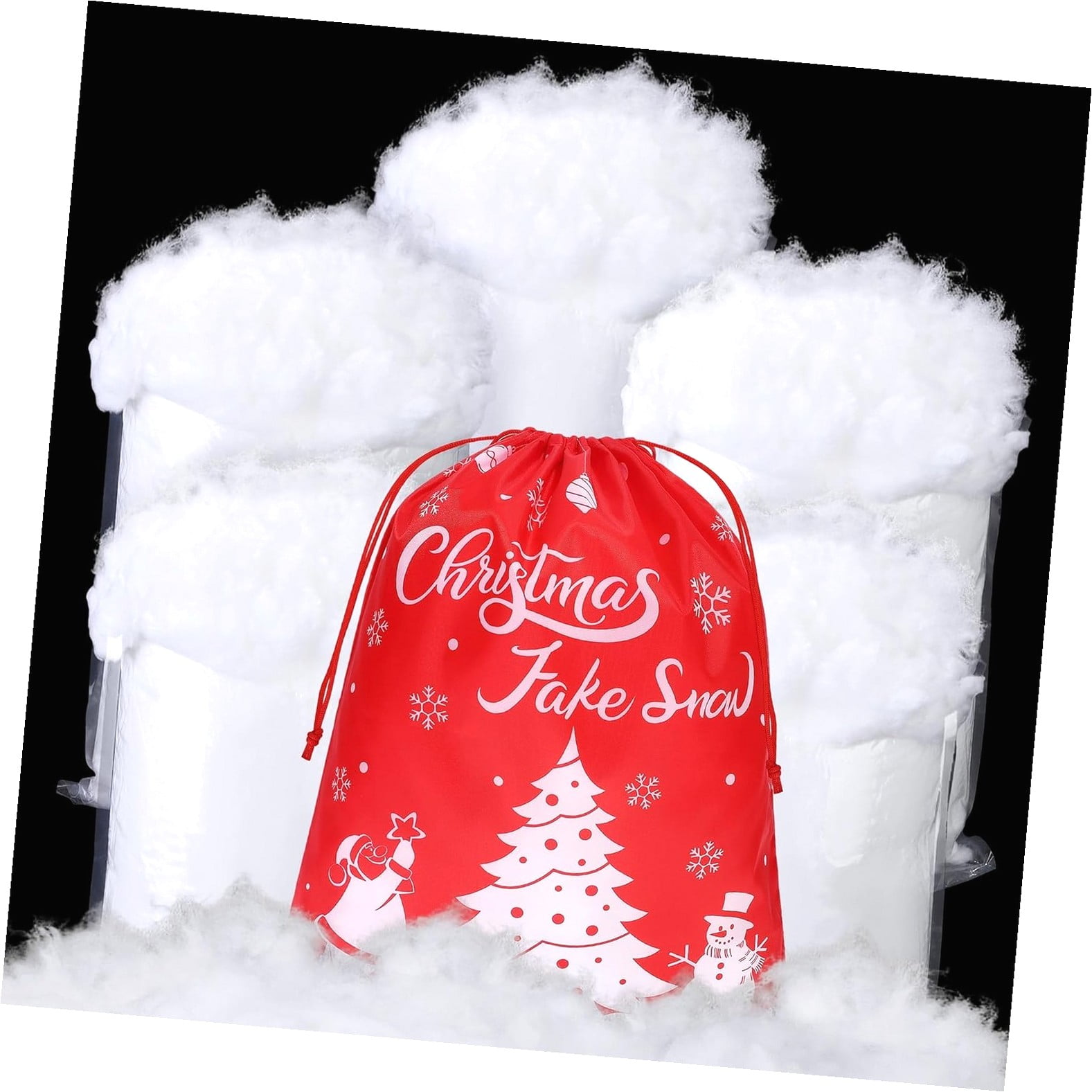 SKYSONIC 106 Ounce/3000 Christmas Fake Snow Decor Artificial Clouds ...