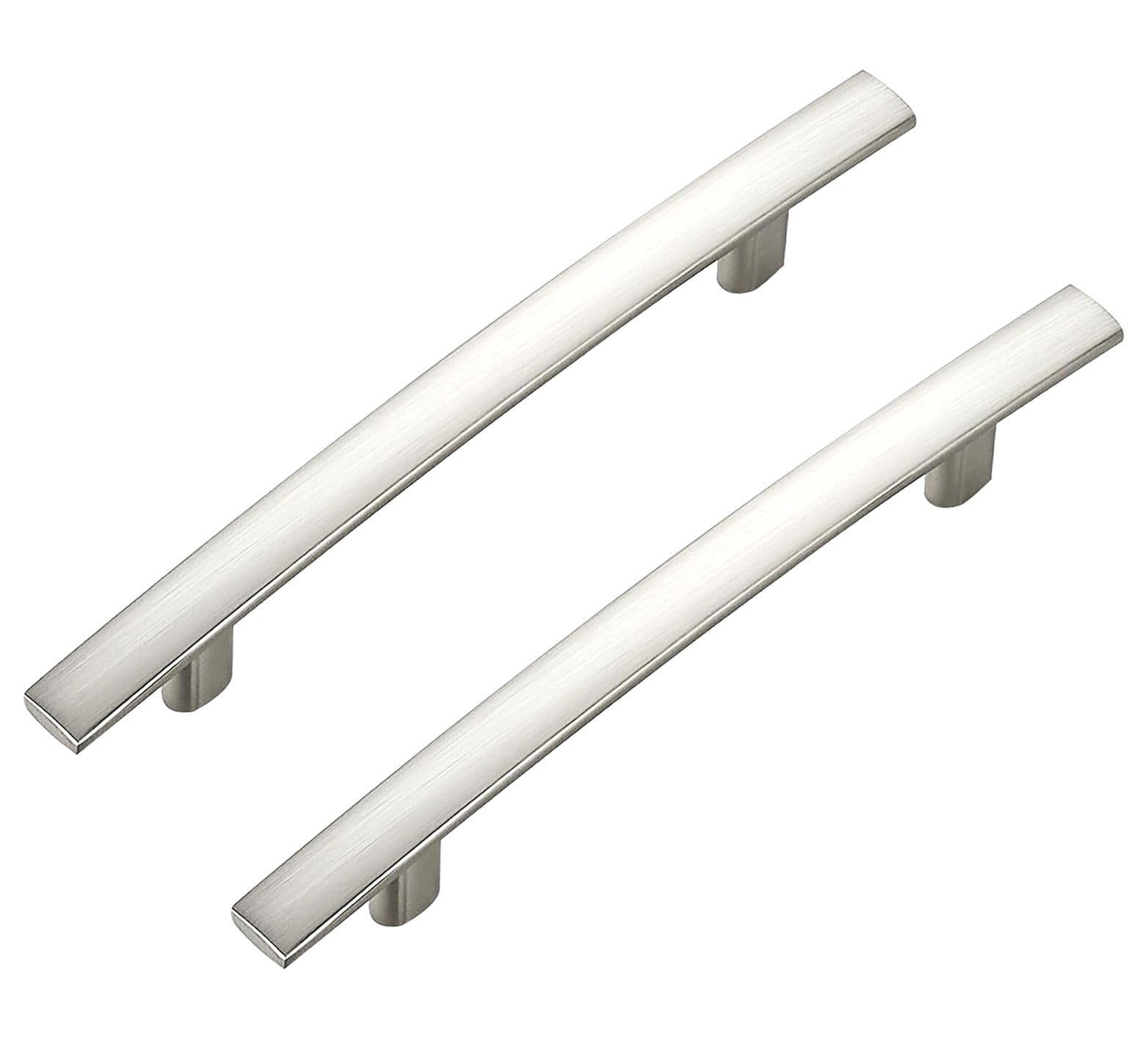 SKYSONIC 15 Pack Cabinet Handles 4" Hole Center Curved Cabinet Pulls ...