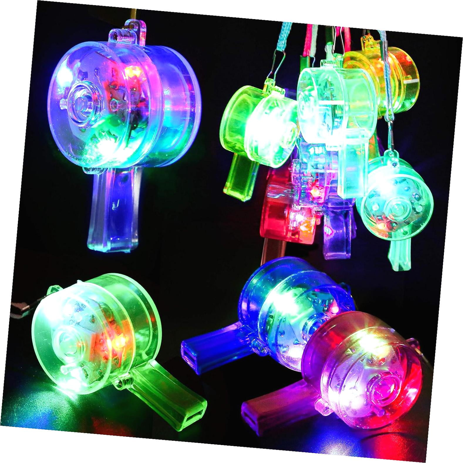 SKYSONIC 15 Piece Light Up Flashing with Lanyards for Dark Environments ...