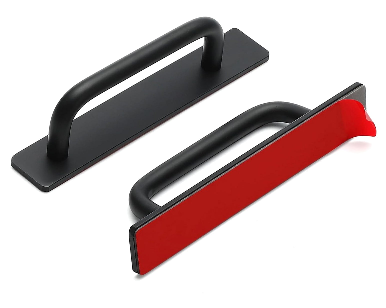 SKYSONIC 2 Pack Adhesive Handles Self Stick Cabinet Handles 5.83" Stick ...