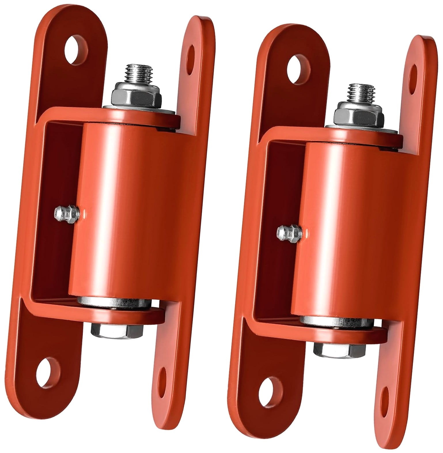 SKYSONIC 2 Pack Gate Hinges 7-inch Sealed Bearings Yoke Pivot for Large ...