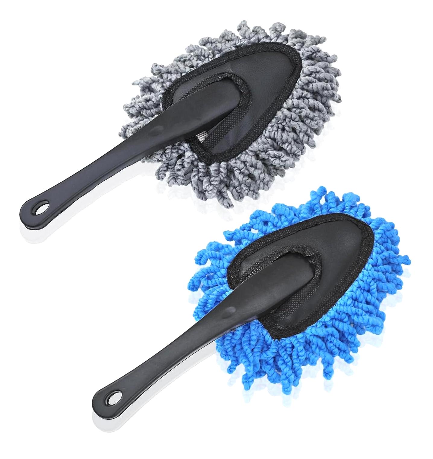 SKYSONIC 2-Piece Microfiber Duster Set, Car Detailing Tool, Multi ...