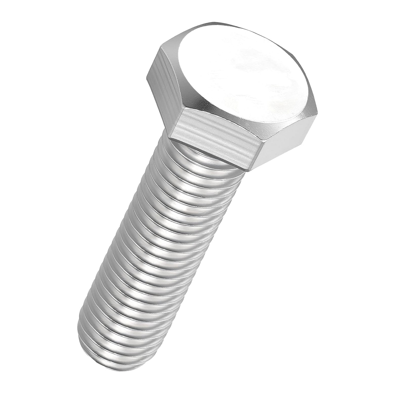 SKYSONIC 2 Pieces Hex Screws Bolts - [M14-2x55] 304 Steel Grade A2-70 ...