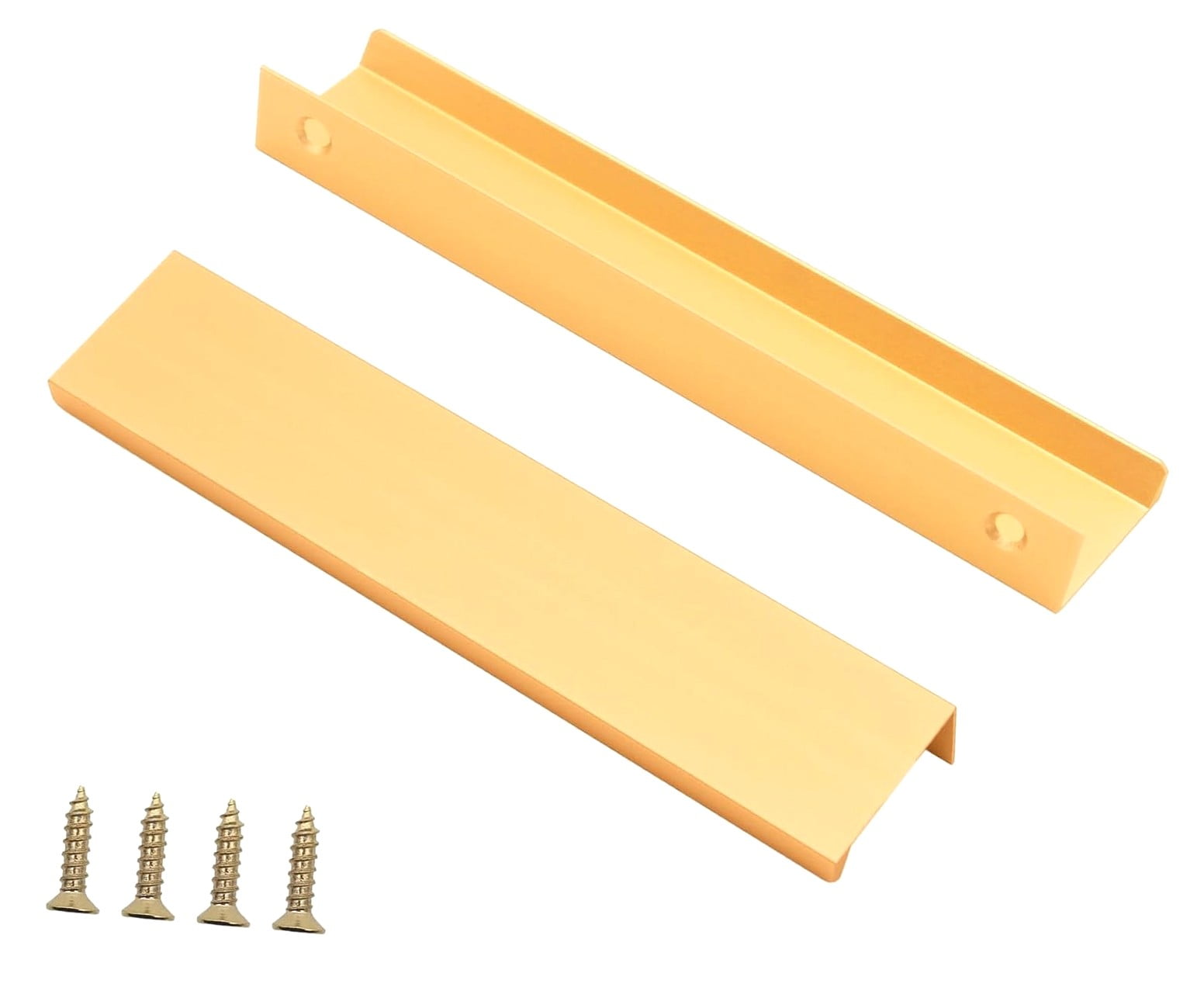 SKYSONIC 20 Pack Cabinet Handles Finger Pulls for Cabinets, Finger ...
