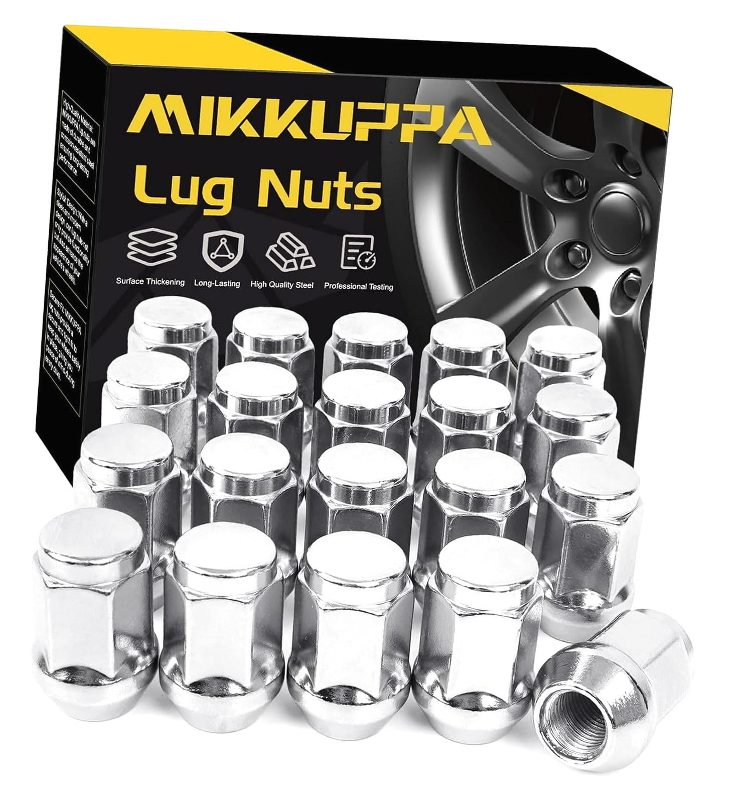 SKYSONIC 20PCS 1/2-20 Lug Nuts - Replacement for 1991-2018 models, 2007 ...