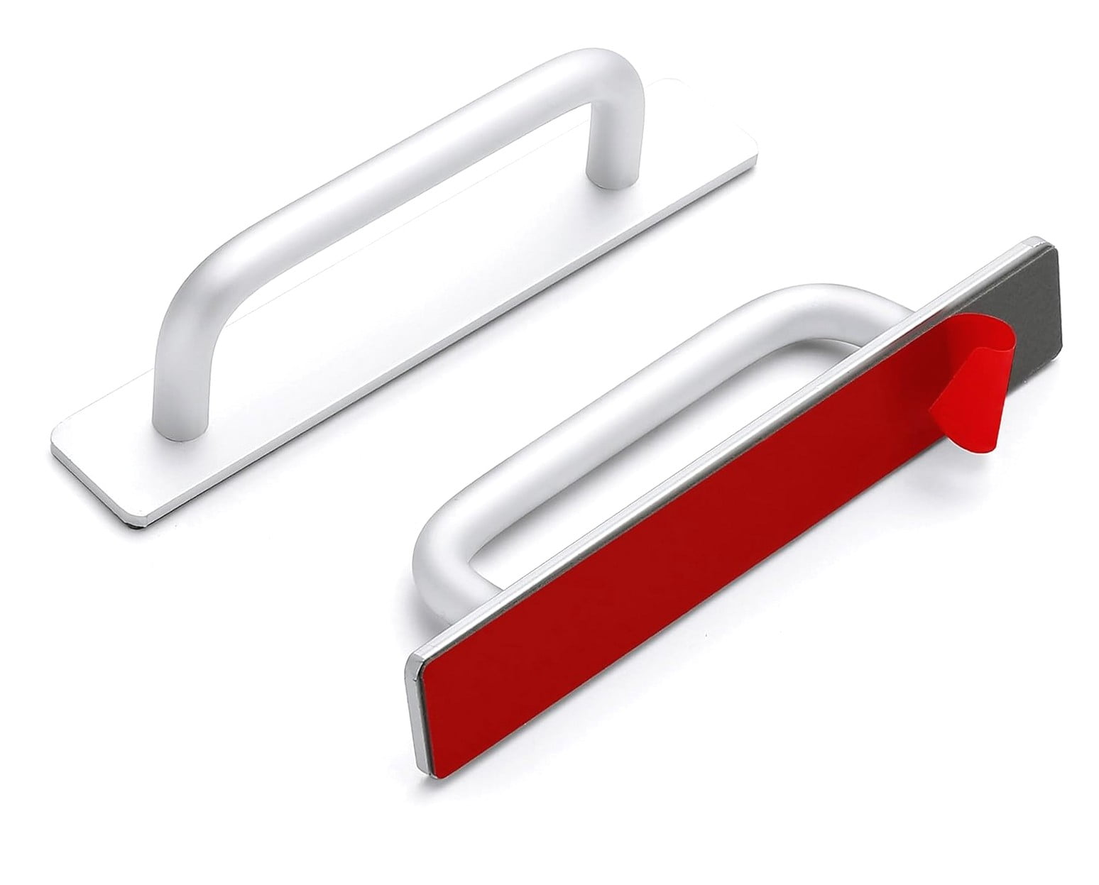 SKYSONIC 24 Pack Adhesive Handles Self Stick Cabinet Handles 5.83 ...