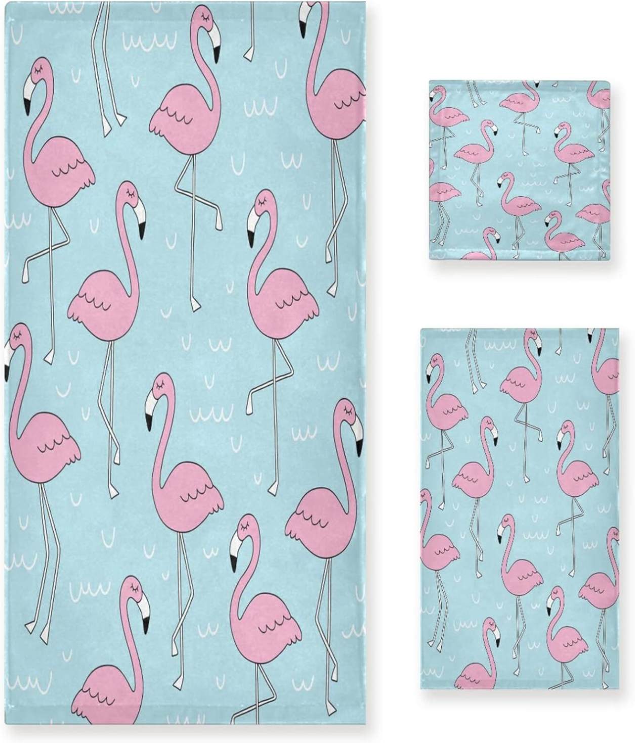 SKYSONIC 3 Pack Towel Valentine's Day Mother's Day Red Hearte Love ...