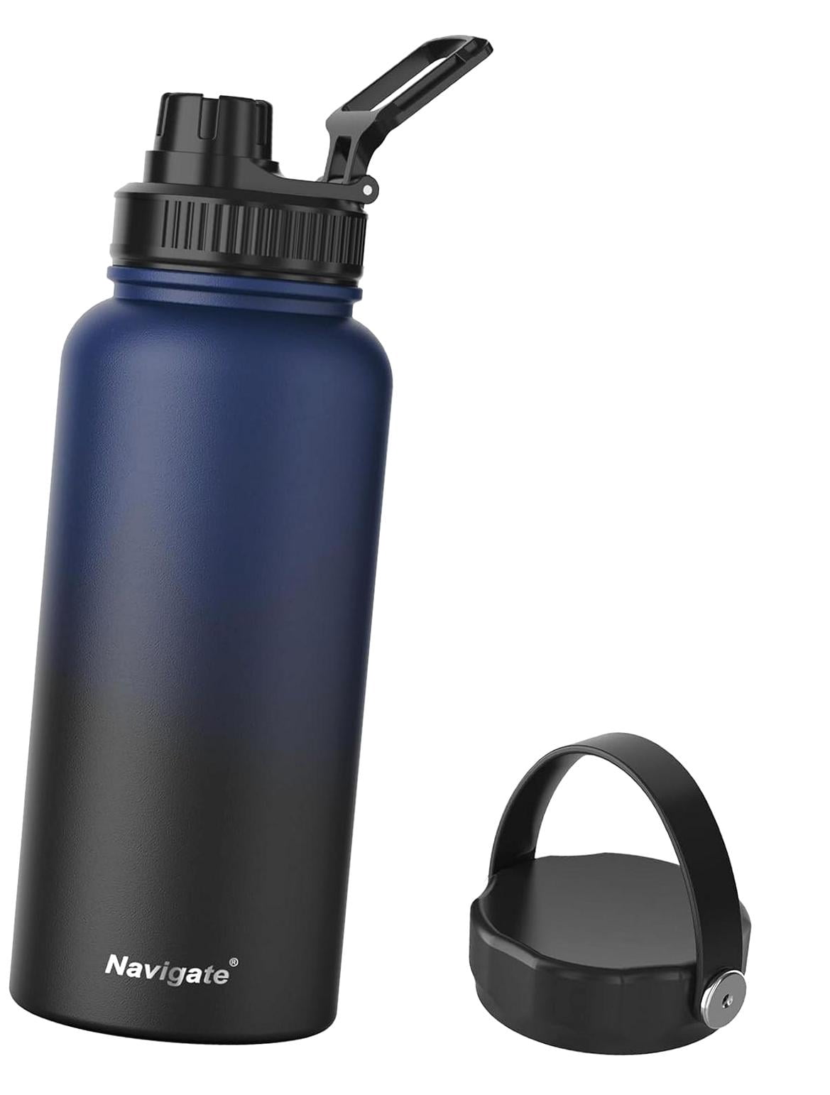 SKYSONIC 32 oz Stainless Steel Insulated Water Bottle, Double Walled ...