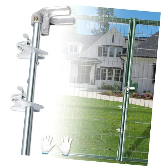 SKYSONIC 36" Chain Link Drop Rod for Double Gate, Pull Style for 1-3/8 ...