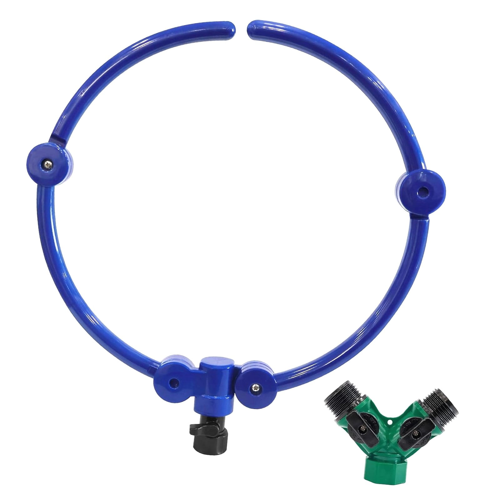 SKYSONIC 360° Tree Watering , 13 Inch Circle Drip Irrigation with Y ...