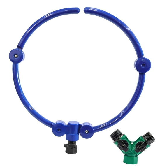 SKYSONIC 360° Tree Watering , 13 Inch Circle Drip Irrigation with Y ...