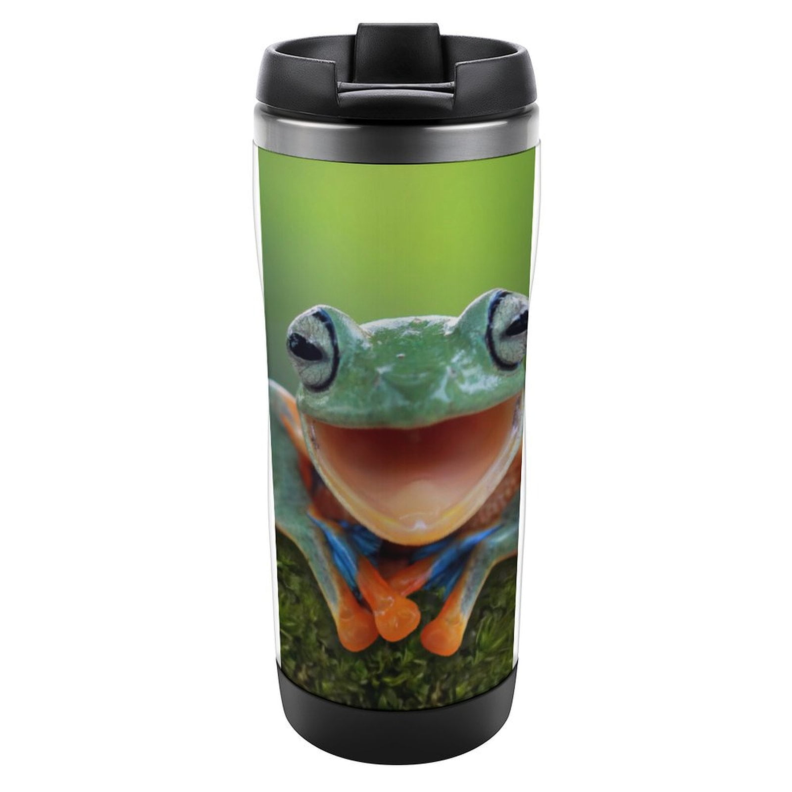 SKYSONIC 380 ML Stainless Steel Vacuum Insulated Tumbler, Frog Tree ...