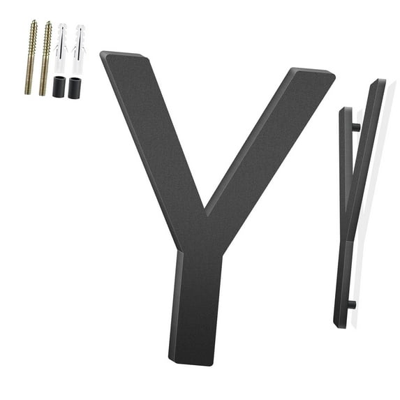 SKYSONIC 4 Inch House Numbers and Metal Letters for Signs, House ...