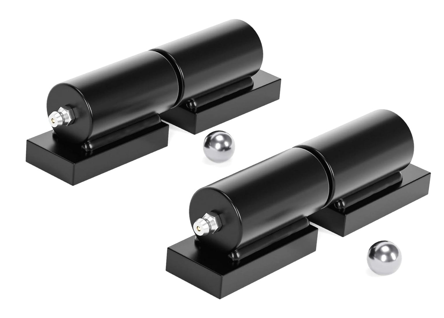 SKYSONIC 5 Inch Barrel Gate Hinges, Steel Gate Door Hinges Rated for ...