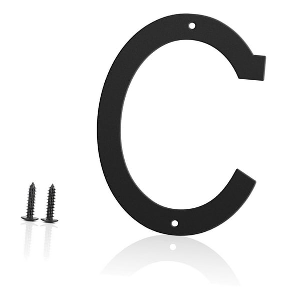 SKYSONIC 5" Metal House Numbers for Exterior and Mailbox, Weather ...