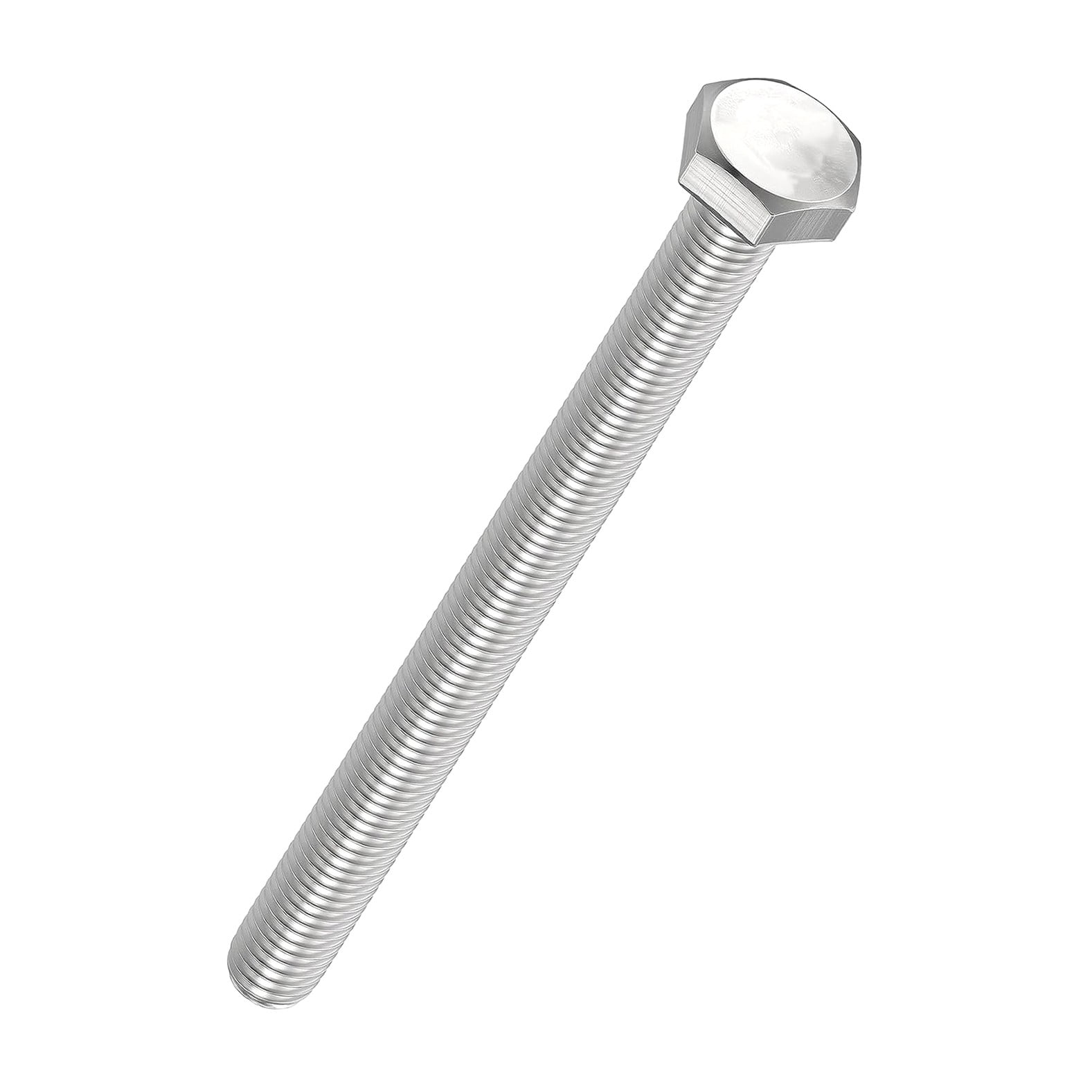 SKYSONIC 5 Pcs Hex Screws Bolts - [M10-1.5x150] 304 Steel Grade A2-70 ...