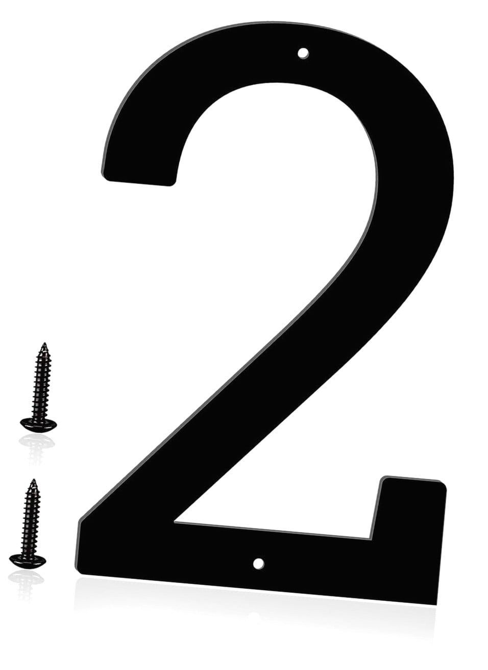 SKYSONIC 5" Steel House Number Metal Address Plate Mailbox Numbers (Set ...