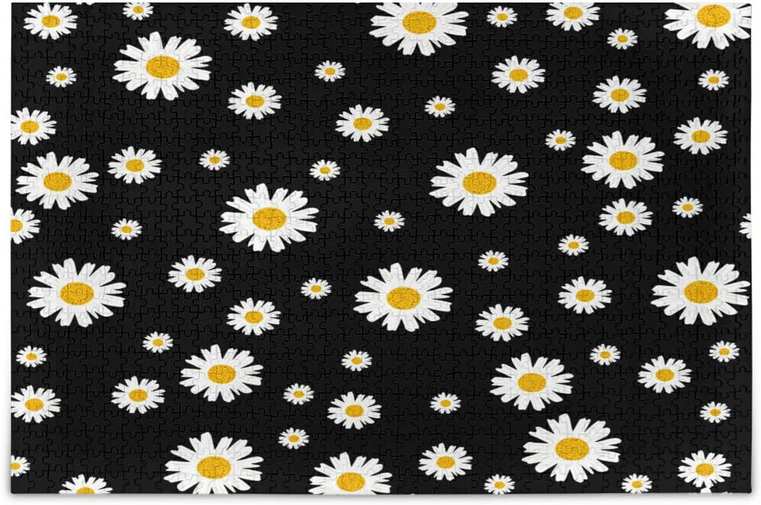 SKYSONIC 500PCS Jigsaw Puzzles Daisy Flower Adult Children Intellective ...