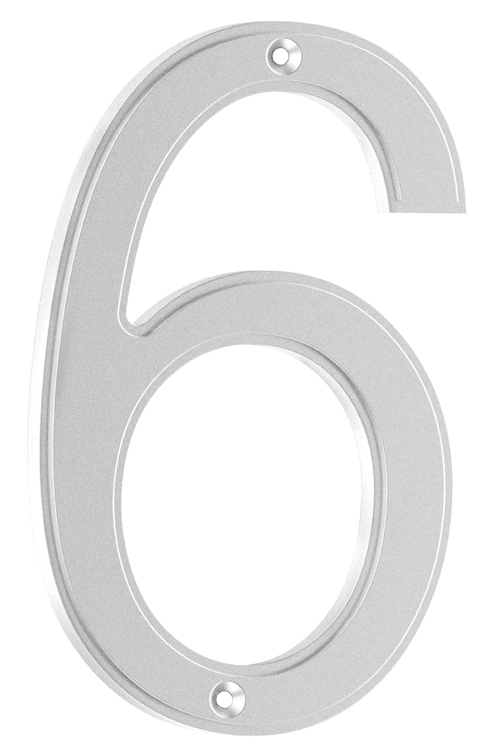 SKYSONIC 6 Inch Enhanced Acrylic House Numerals- or Recessed Mailbox ...