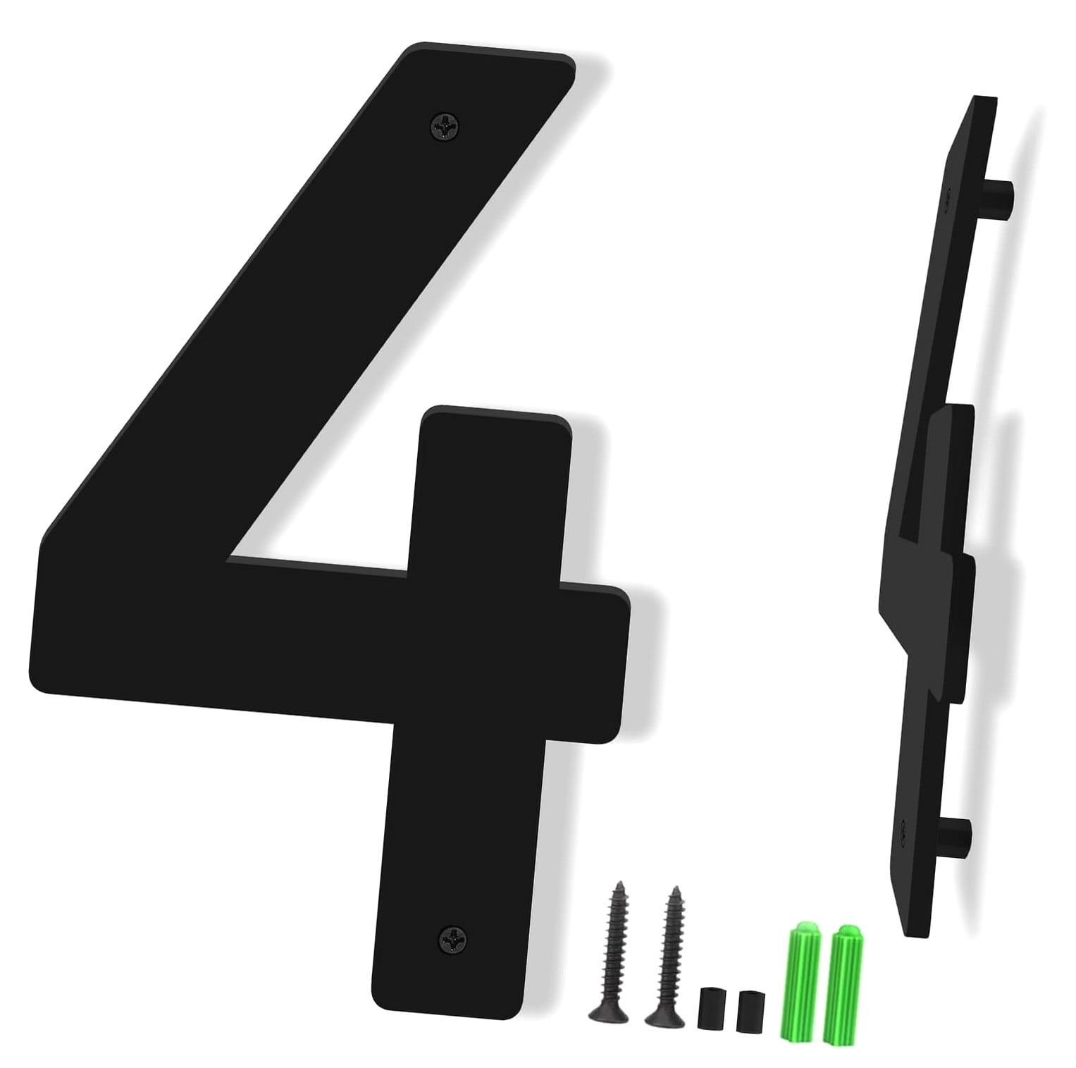 SKYSONIC 8 Inch Acrylic House Numbers Letters, House Address Numbers ...