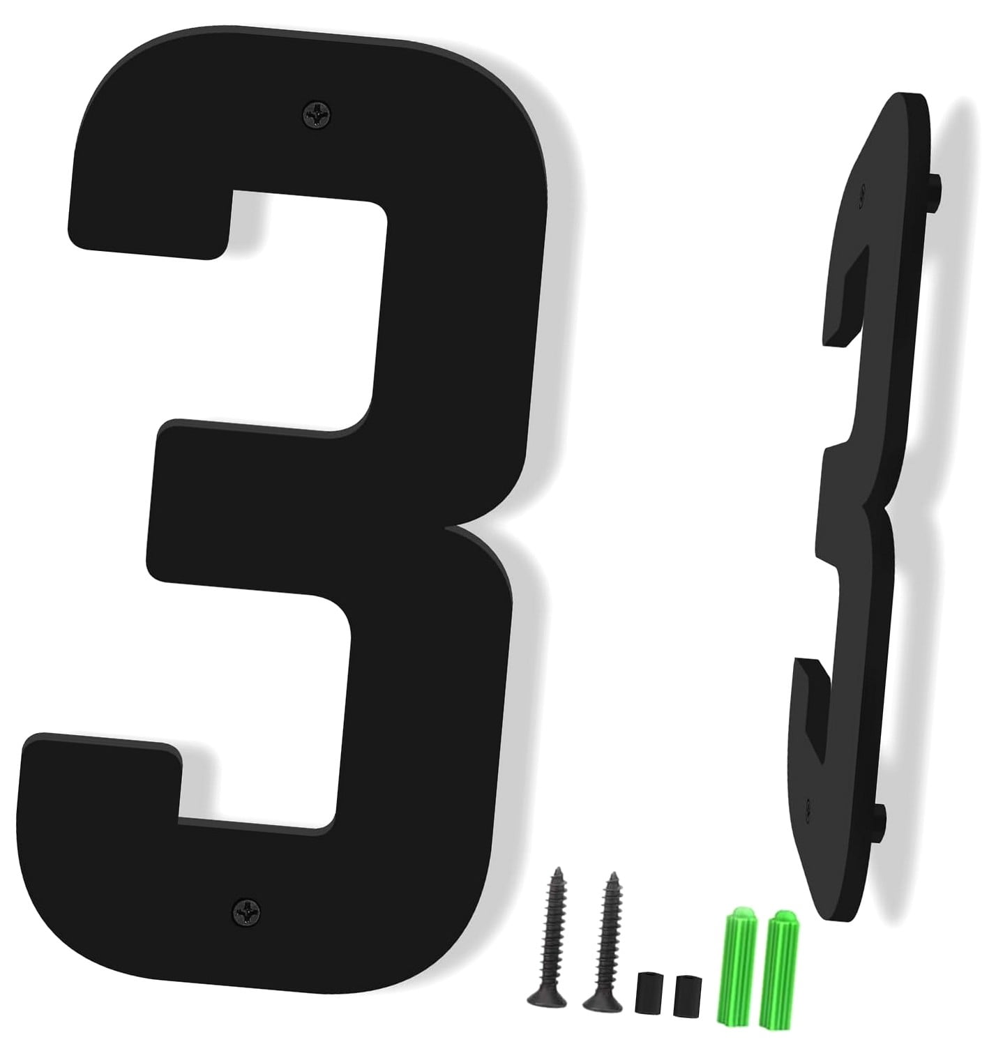 SKYSONIC 8 Inch Acrylic House Numbers Letters, House Address Numbers ...
