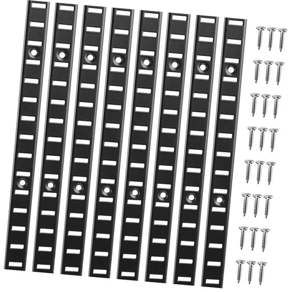 SKYSONIC 8 Pcs 36 Inch Metal Pilaster Strip Standards - Walmart.com