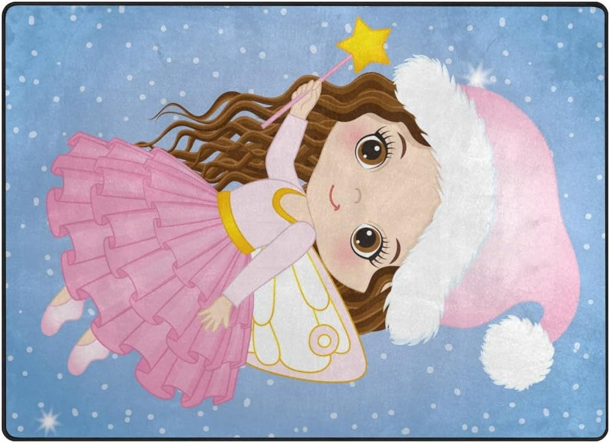 SKYSONIC 80x58 inches Lightweight Soft Area Rug Mat Indoor Floor Rugs ...