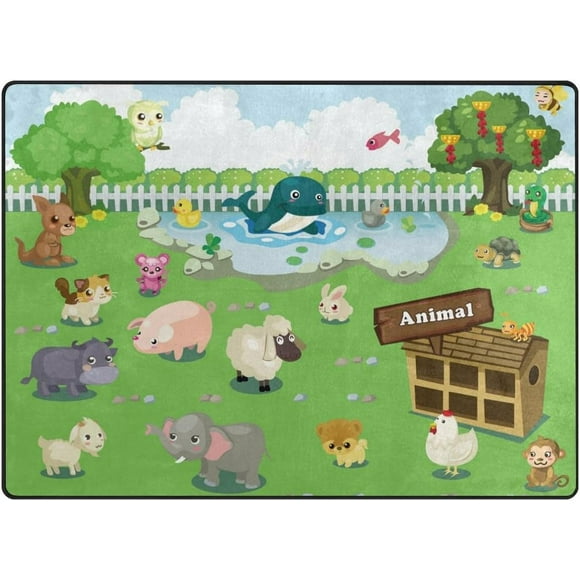Farm Animals Rug